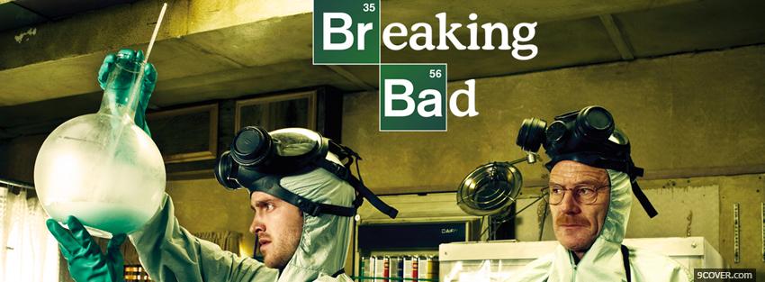 breaking bad in the laboratory Photo Facebook Cover